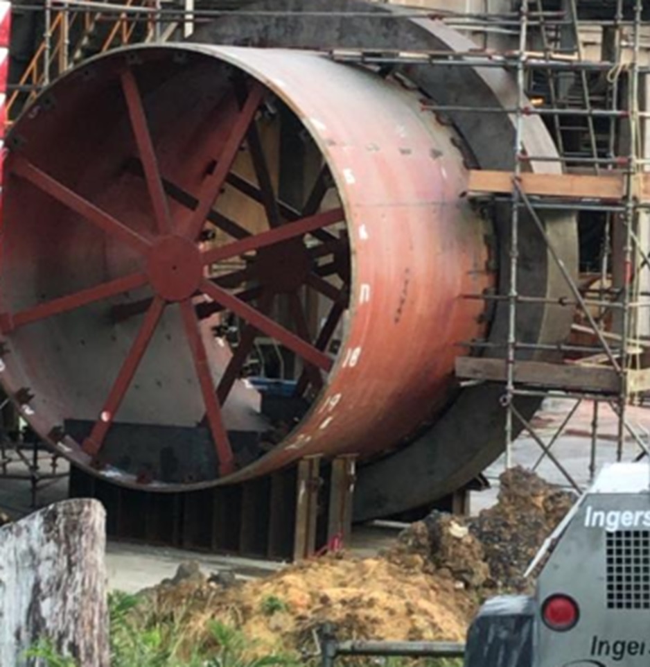 Cambio de virola horno 3. Planta Cemex/TCL – Trinidad y Tobago – On Track